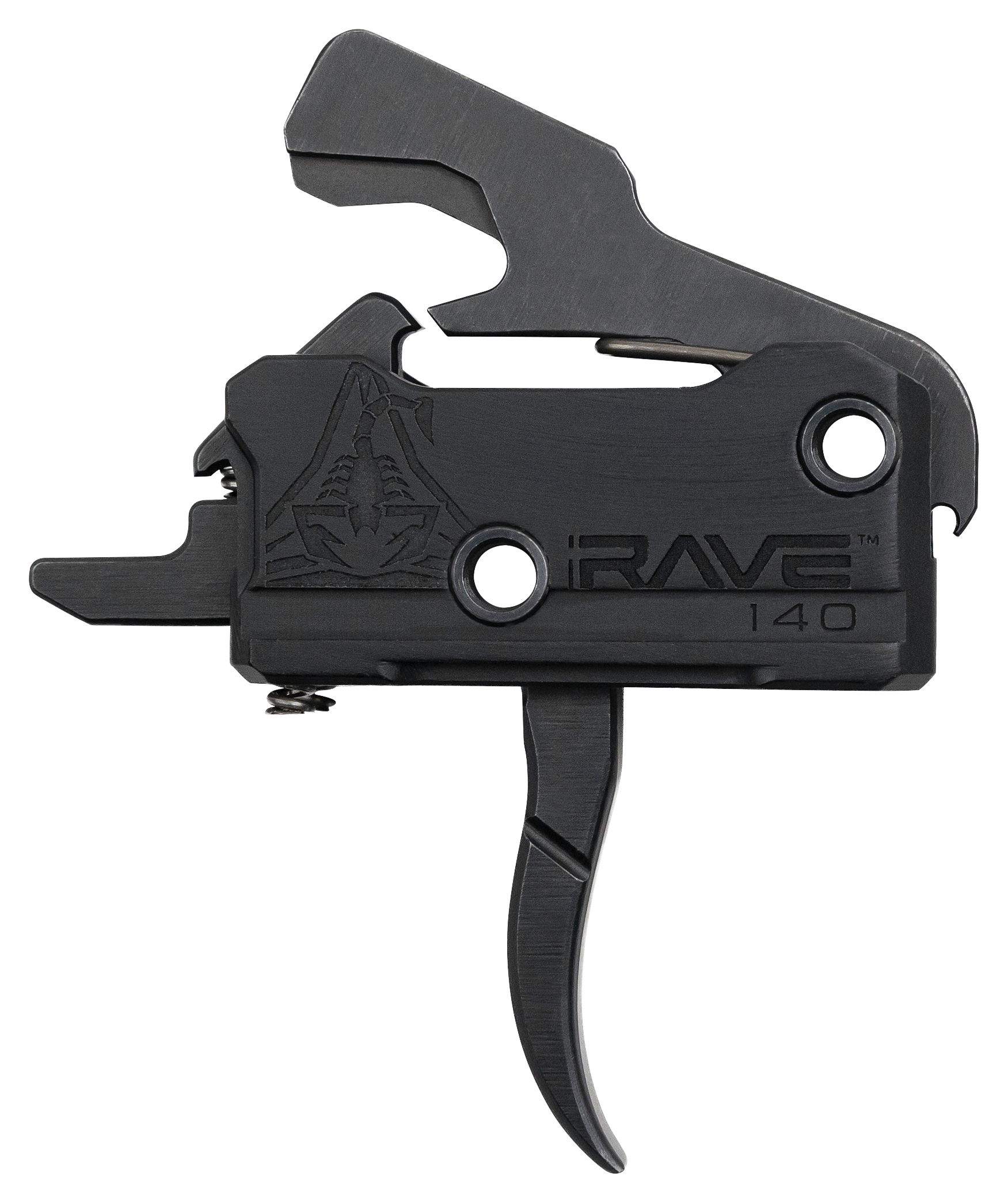 Rise Armament Rave 140 AR-15/10 Trigger with Anti-Walk Pins - Straight ...